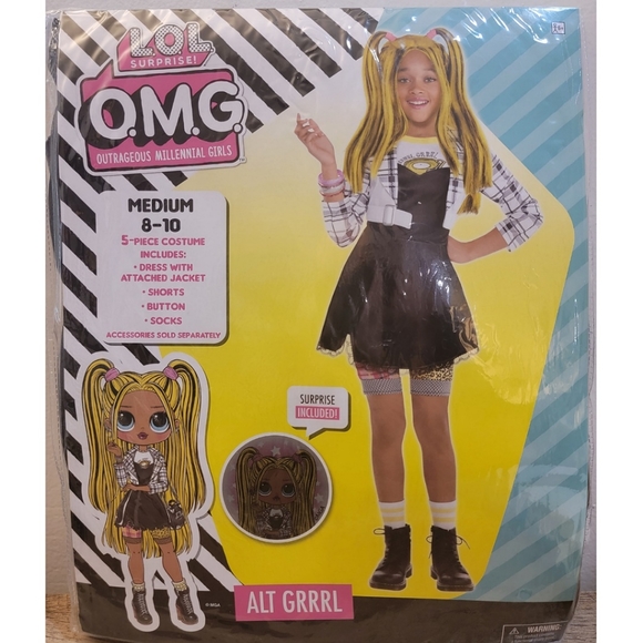 Spirit | Costumes | Omg Lol Alt Grrrl Kids Costume | Poshmark